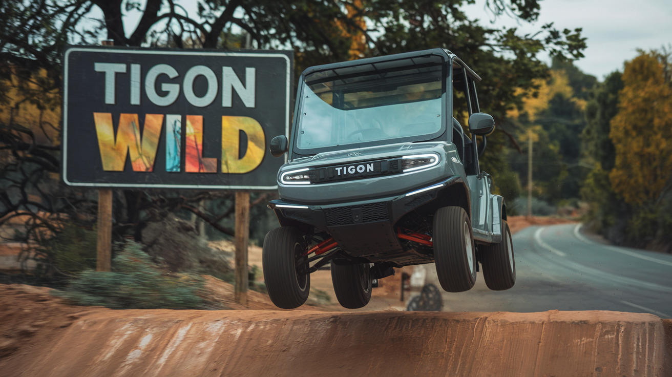 TIGON Wild | Off-Road, Street-Legal & AWD Golf Carts