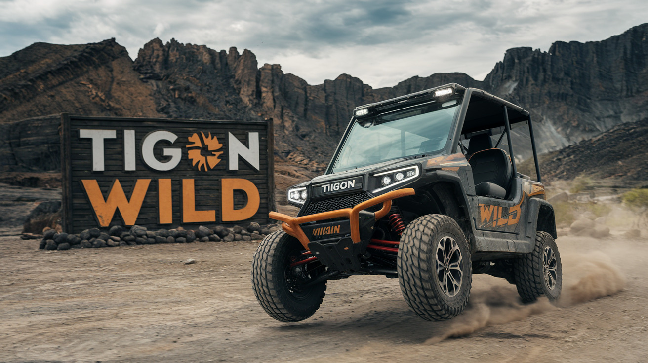 TIGON Wild | Off-Road, Street-Legal & AWD Golf Carts